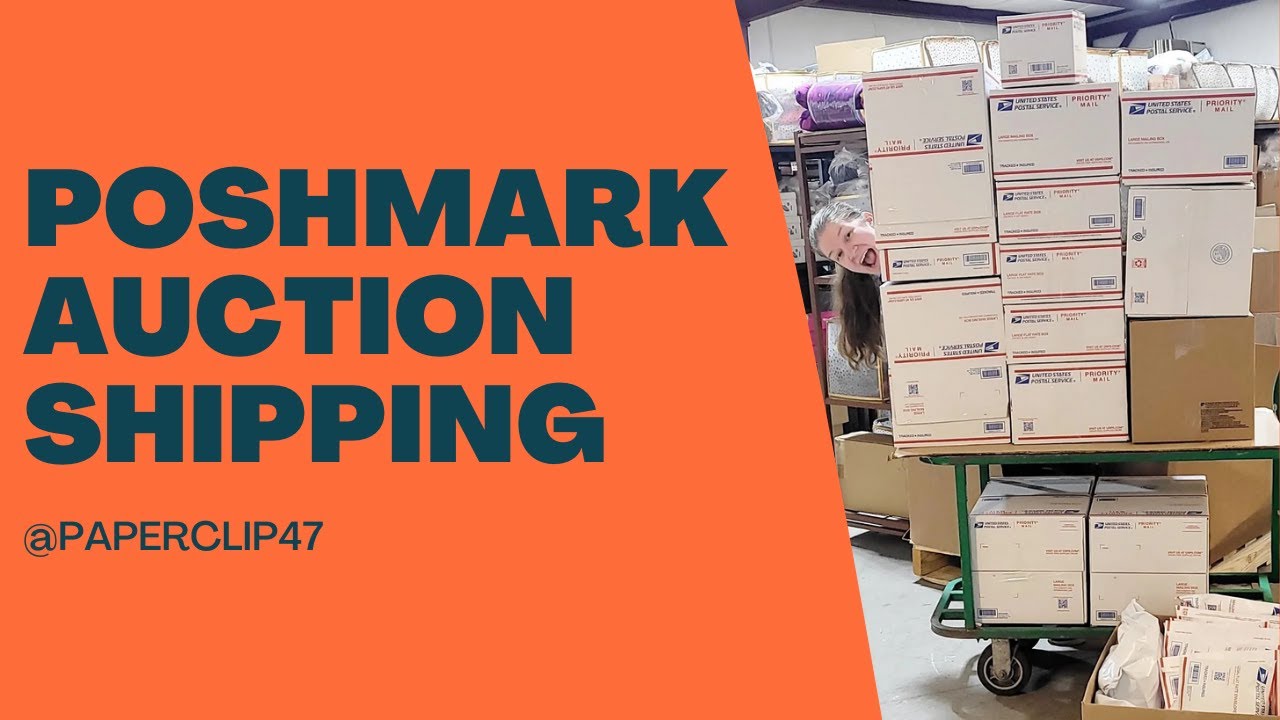 Poshmark Auction Winners - How to do Multiple Box Shipping from ...
