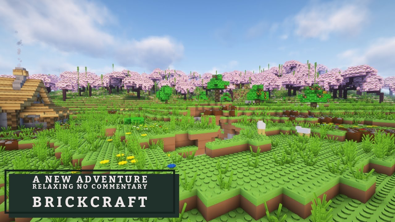 Brickcraft: Let the Adventure Begin Again 🗺️ No Commentary 🗺️ Minecraft ...