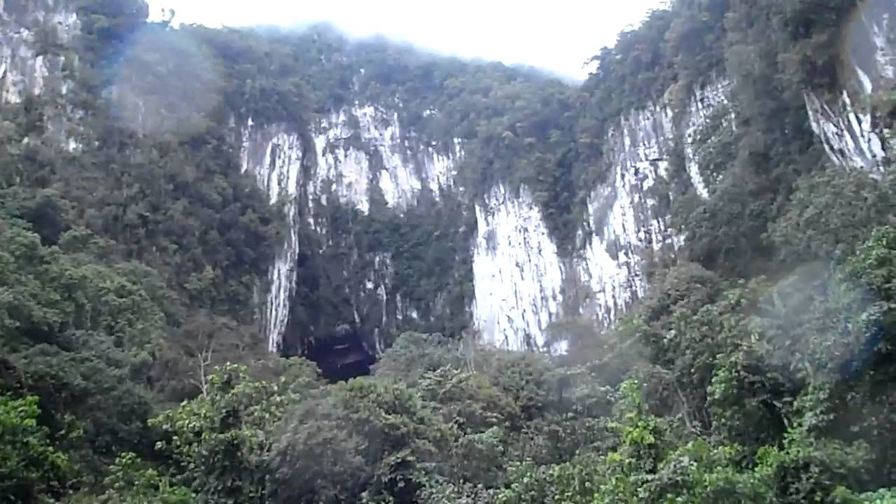 Bat cave opening front door. - YouTube