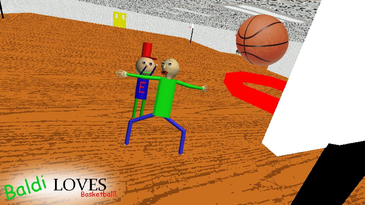 Baldi can't beat me at basketball. | Baldi's Basics Mod. - YouTube