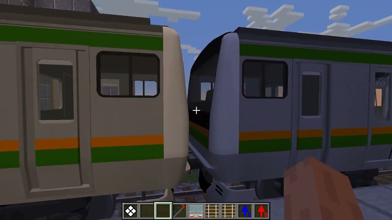 MINECRAFT JAVA 高崎線E231の連結 RTM mod - YouTube