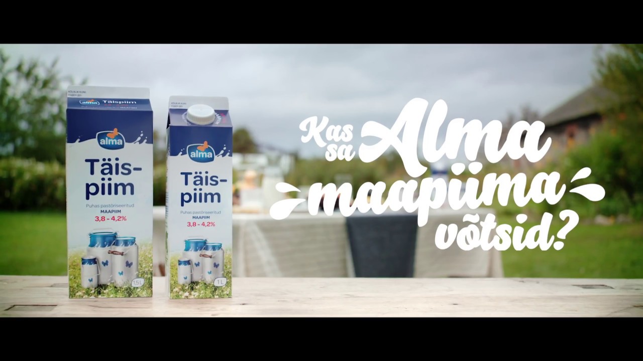 Valio Alma -Country Milk / Work - YouTube