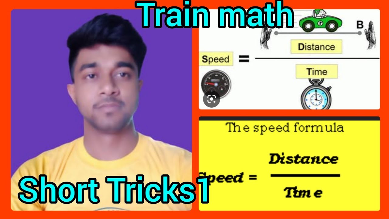 short Tricks1..Train math// Time speed and distance ...