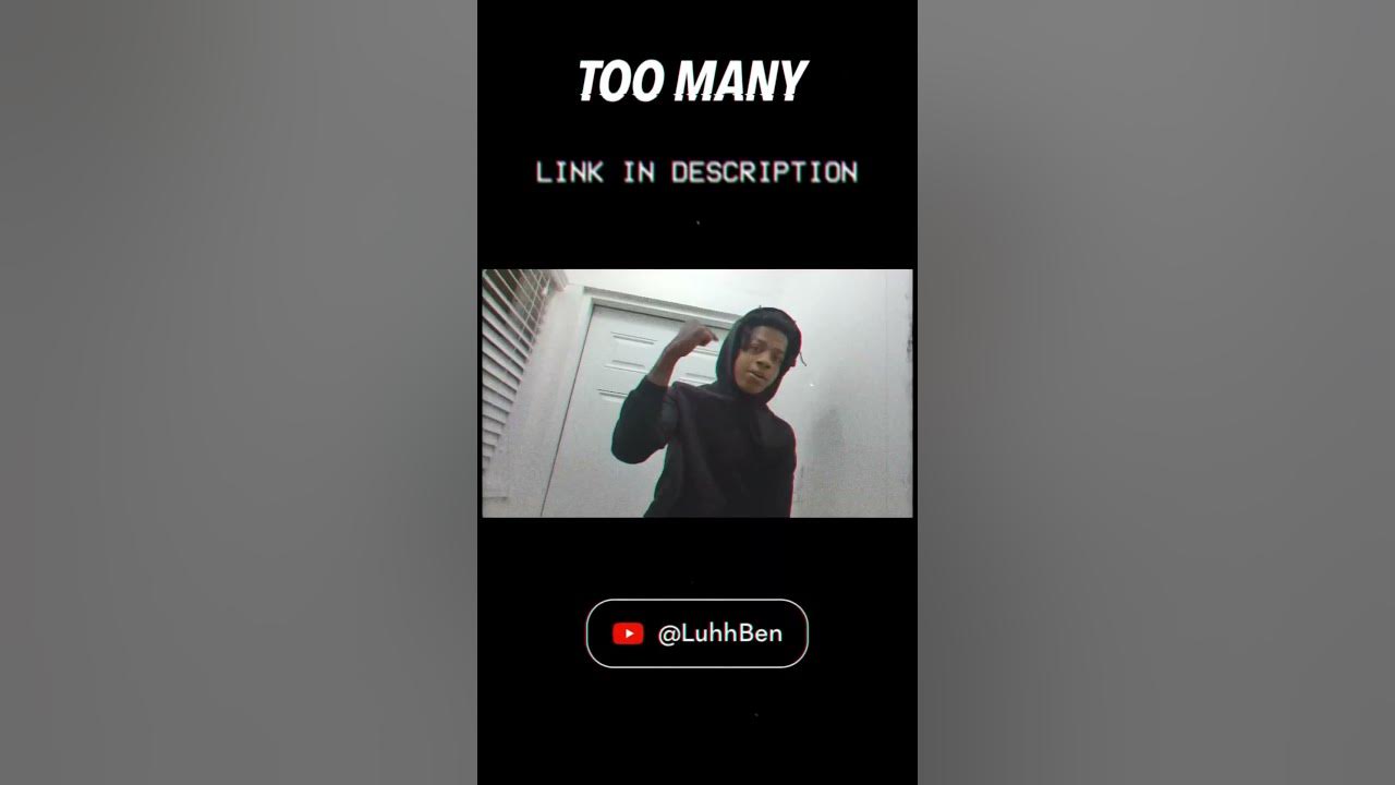 @LuhhBen • Too Many (Link In Description) #luhhben #ltcrecords #rapmusic - YouTube