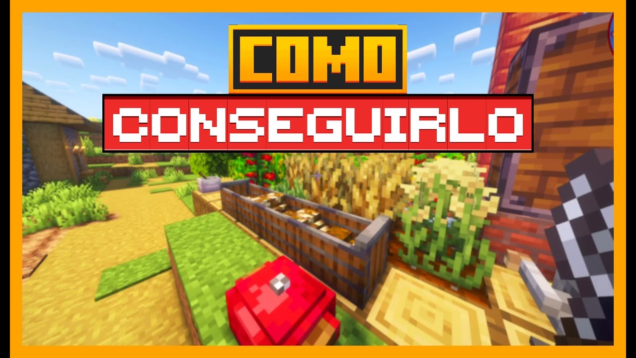 CÓMO USAR la Pitchfork en MINECRAFT con Let's Do Farm and Charm - YouTube