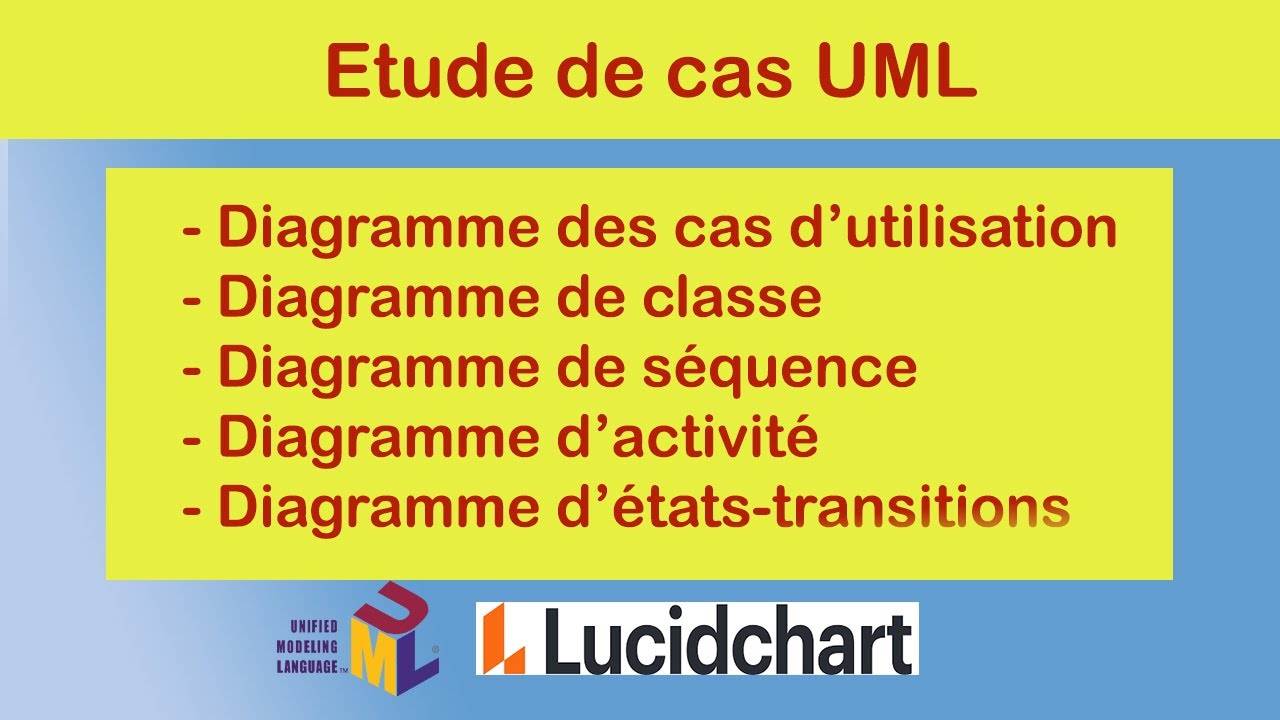 Etude de Cas UML : Réalisation de plusieurs diagrammes sur Lucidchart ...