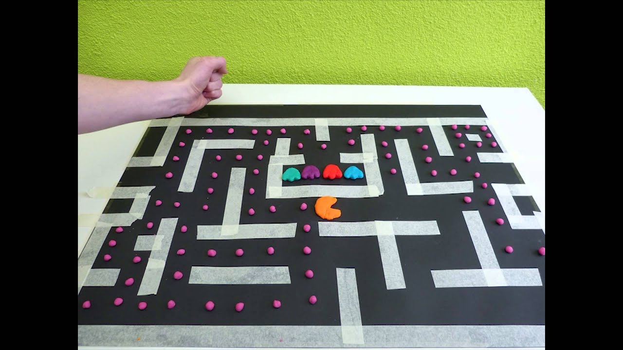 Pac-Man Stop motion Youri V 1B - YouTube