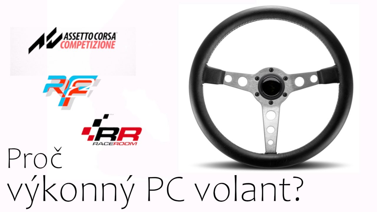 Nový volant na PC pro rok 2025? - YouTube