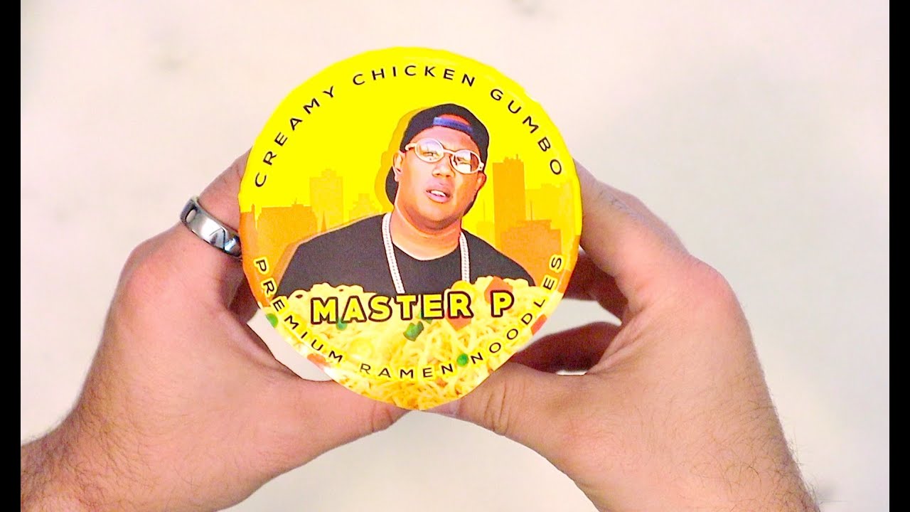 Rap Snacks | Master P Creamy Chicken Gumbo | Ramen Review - YouTube