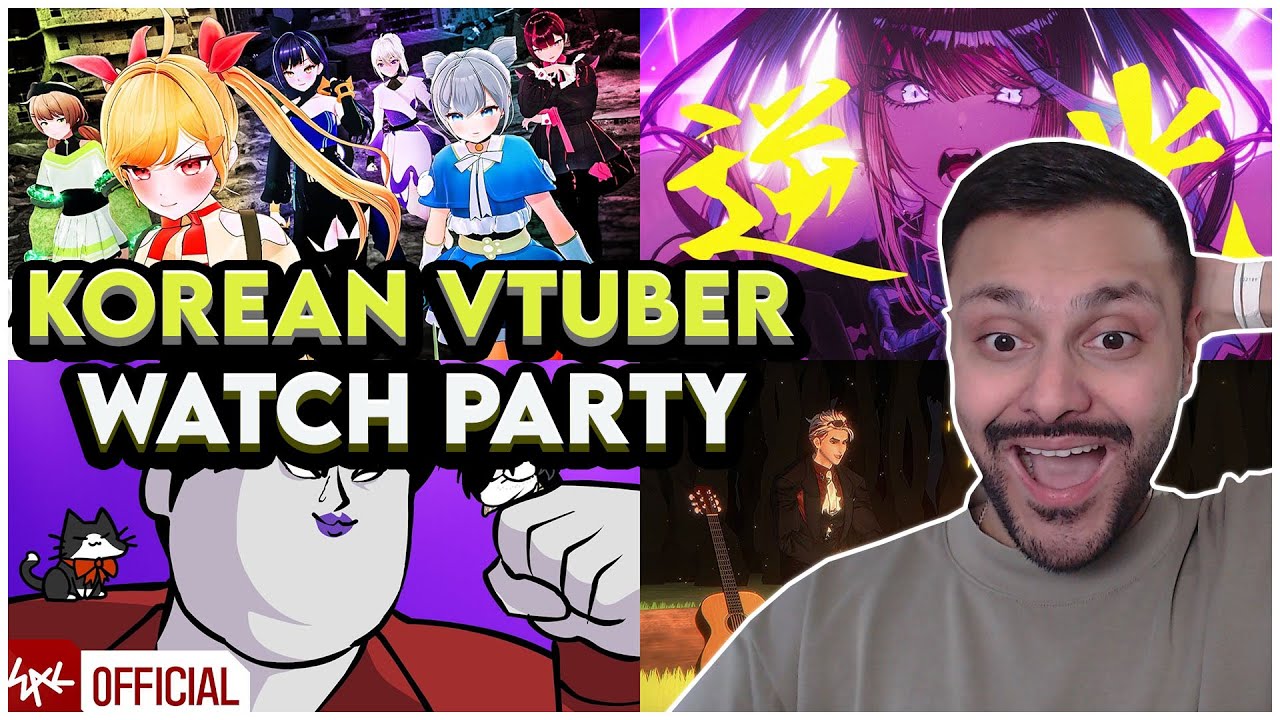 Korean VTuber Watch Party ( ISEGYE IDOL 이세계 아이돌 , STELLIVE 스텔라이브 , etc ...