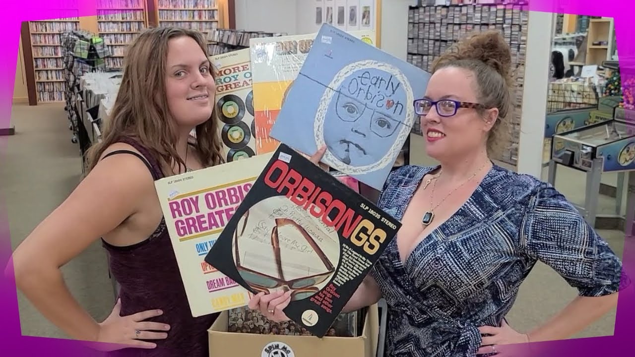 The Record Store, Fun Facts & a Box of Vinyl Records - YouTube