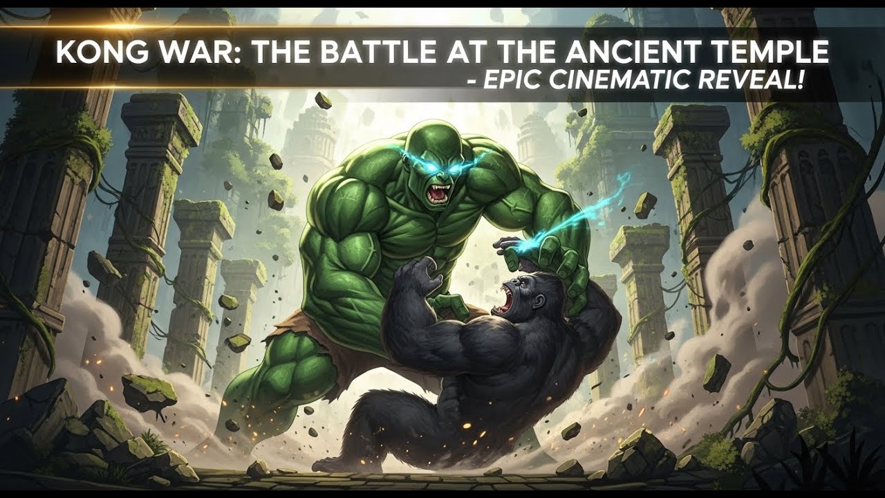 Kong War: The Battle at the Ancient Temple - Epic Cinematic Reveal ...