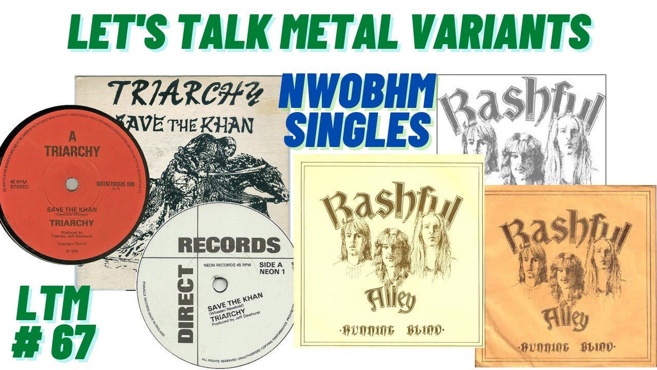 More Heavy Metal Variants: NWOBHM Singles w/ Different Covers, Labels ...