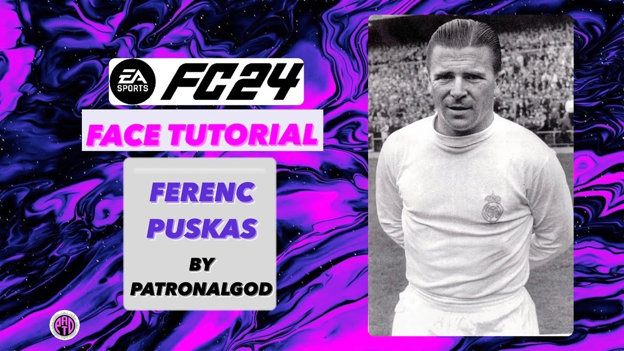 FC 24 FERENC PUSKAS FACE CREATION | PRO CLUBS | COMO HACER A FERENC ...