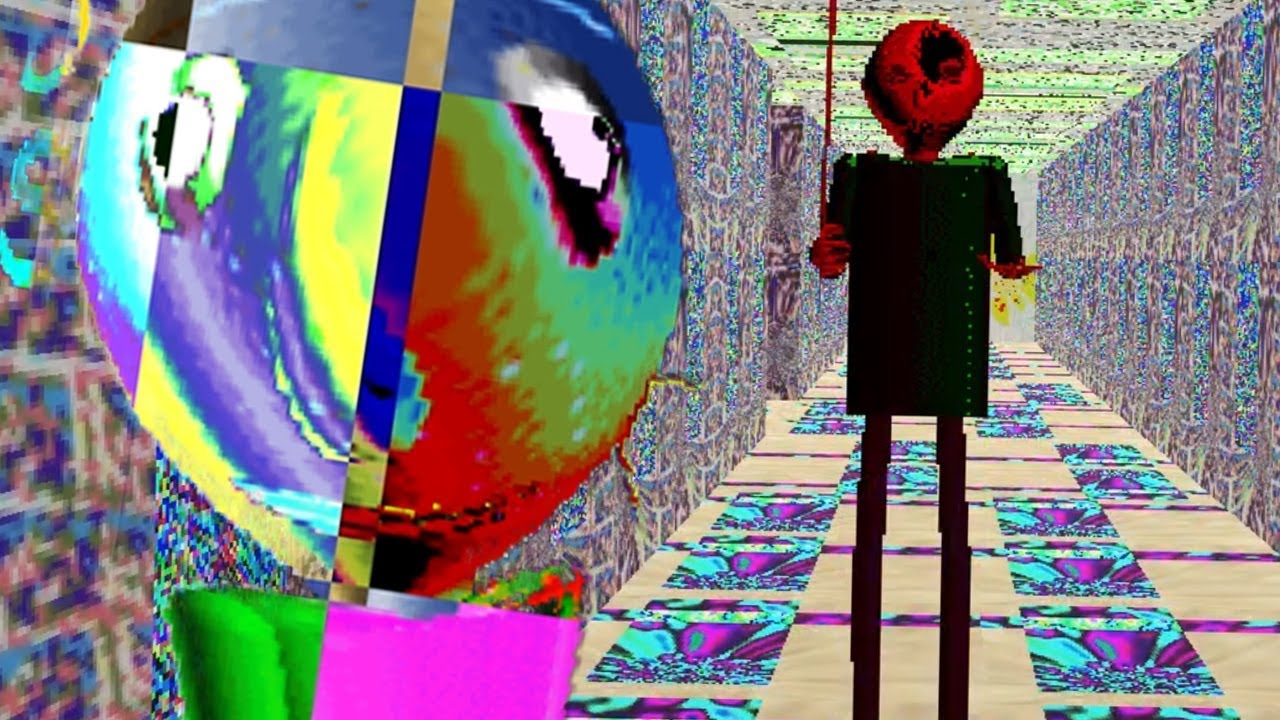 WHAT HAPPENS WHEN BALDIS GETS CORRUPTED.. | Baldis Basics in Education ...