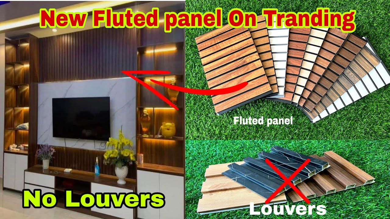 What is Fluted panel and price, size || how to install Fluted panel ...