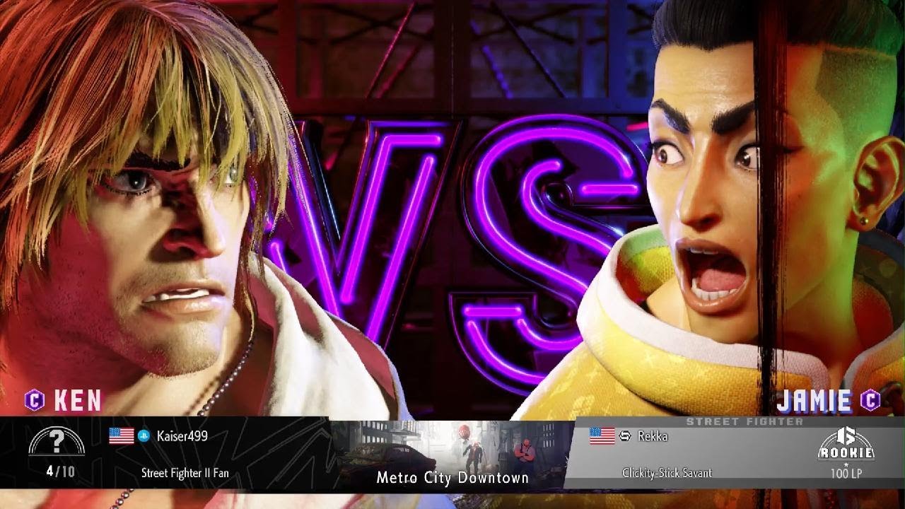 Homeless Ken Vs Drunken Jaime! - Street Fighter 6 Beta Online Matches ...