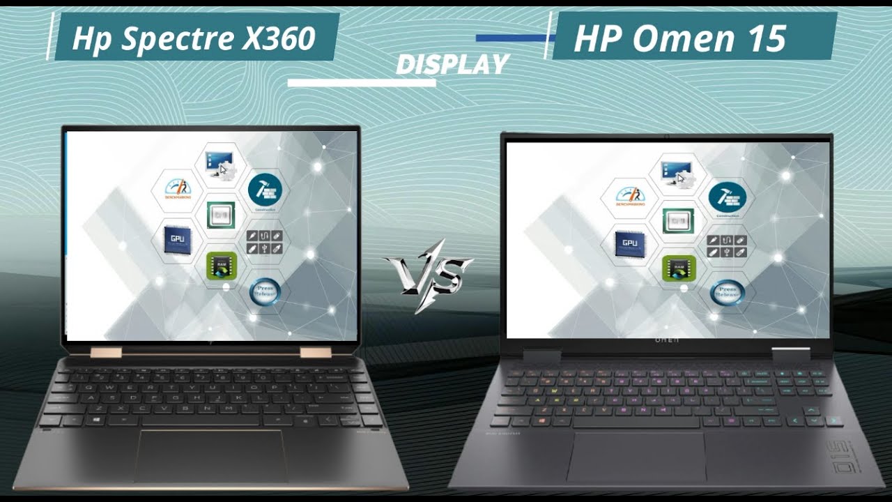 Hp Spectre X360 Vs Hp Omen 15 Notebook Tournament 2021 - YouTube