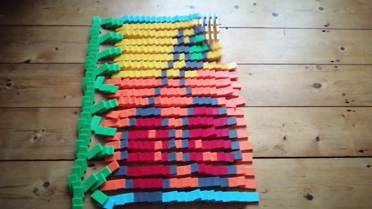 Domino fields - YouTube