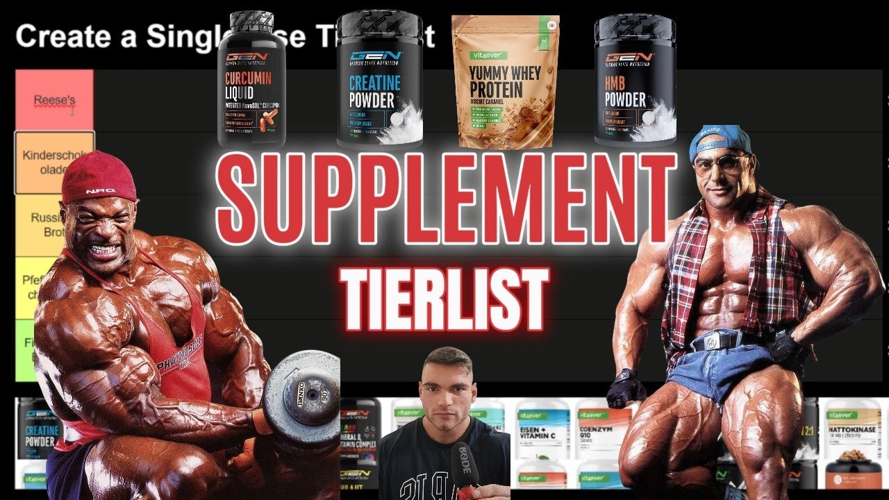 Beste Supplements für Muskelaufbau, Gesundheit und Fettabbau - Tier ...