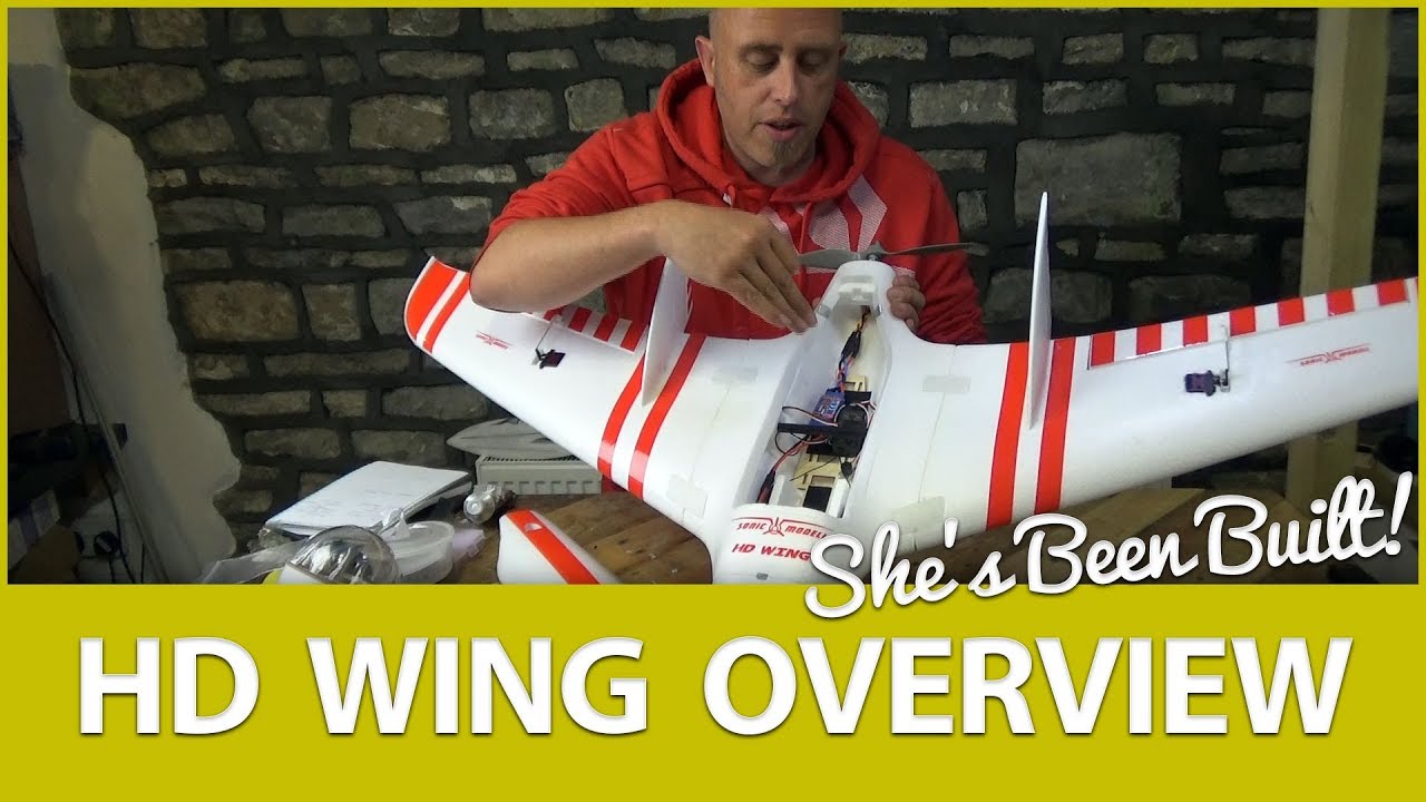 🛠️ Build Overview: Sonicmodell HD FPV Flying Wing Build - YouTube