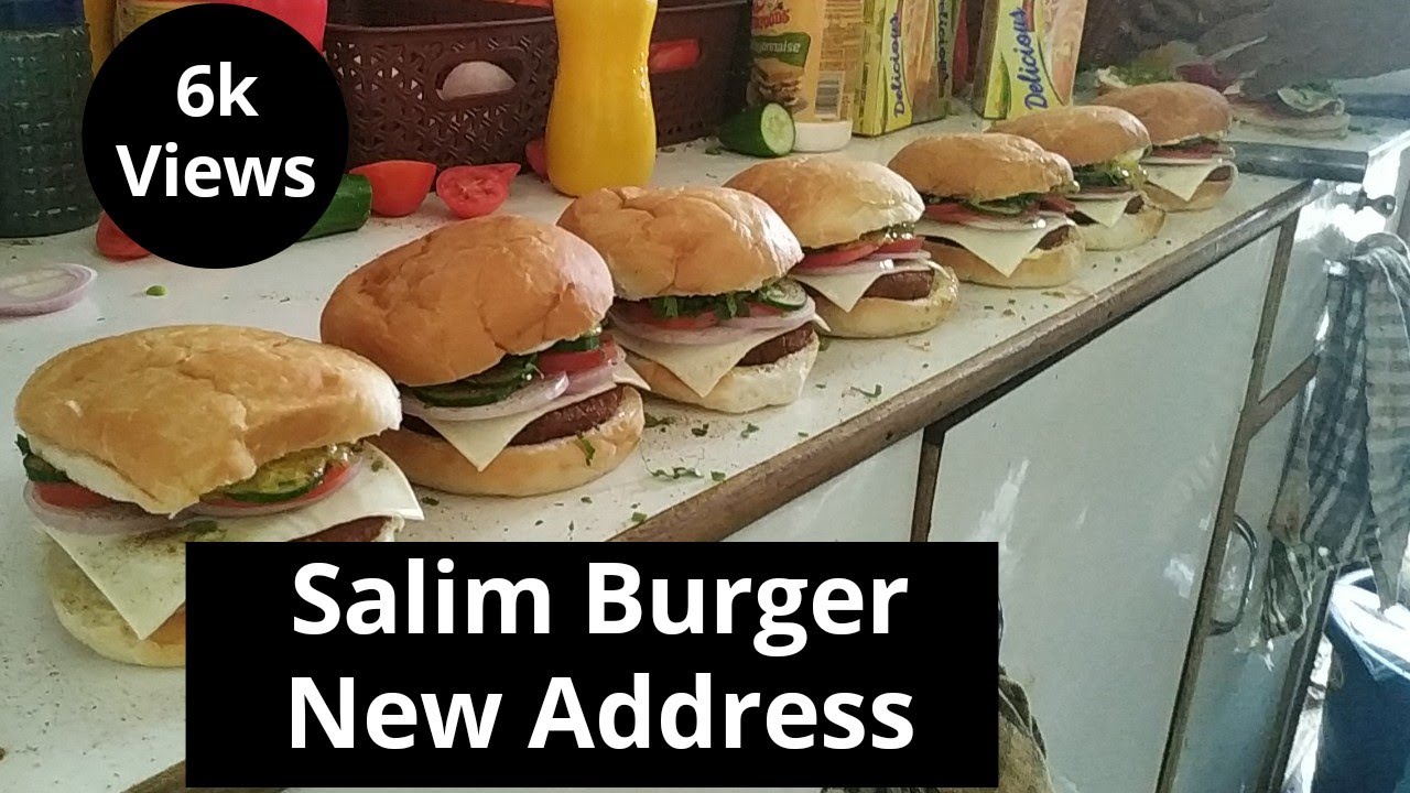 Salim Bhai Burger In Ahmedabad | Best Burger In India | Street Food ...