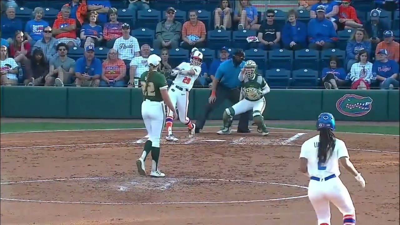 Georgina Corrick (USF) Strikeouts - YouTube