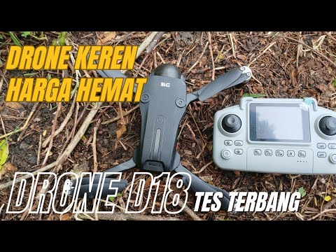 Kemampuan Terbang Drone D18 - YouTube