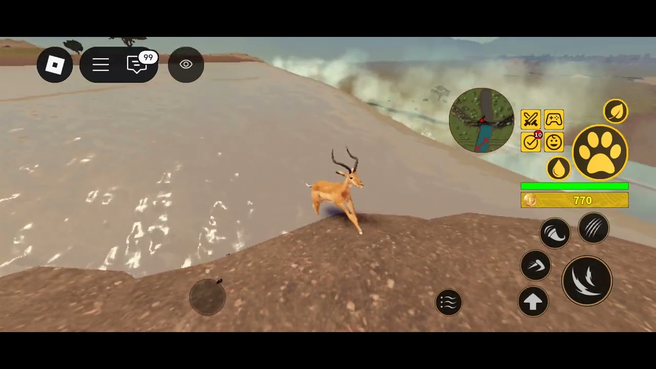 The Deer of Simba Falls | Roblox Savannah Life - YouTube