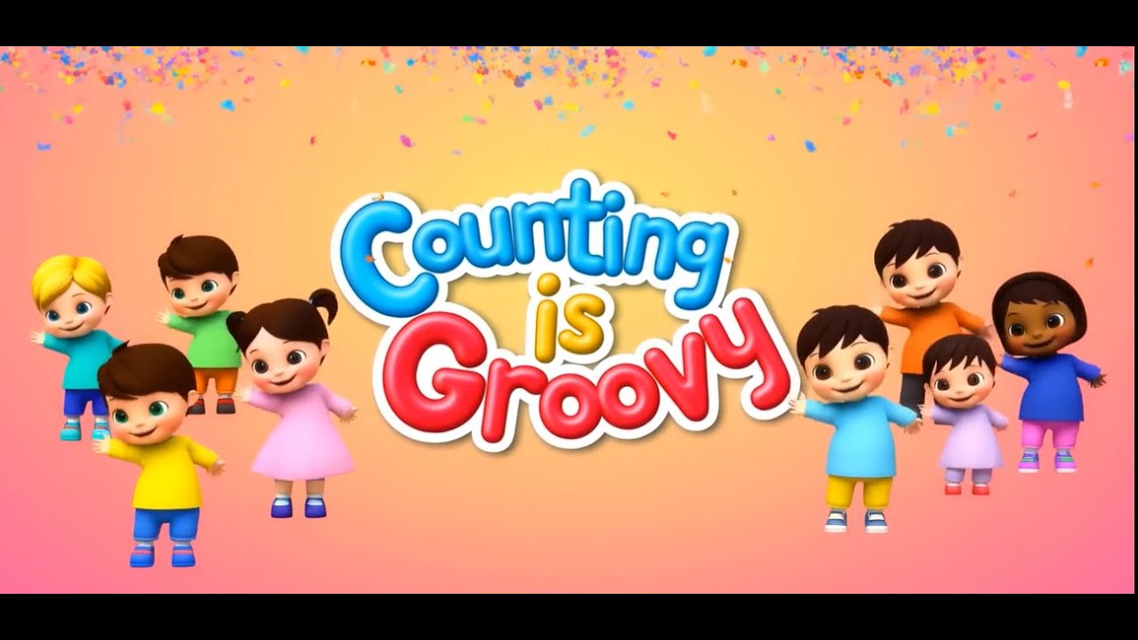 🎵 Groovy Counting Song for Kids | Fun One to Ten Action Song | Learn ...