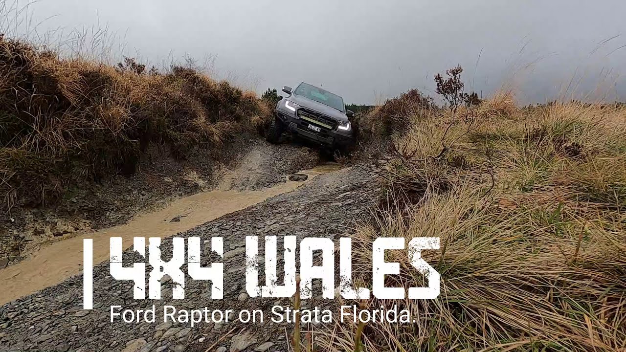 4x4 Wales Ford Raptor on Strata Florida - YouTube