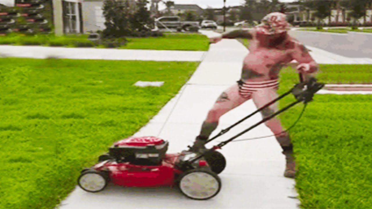 Funniest Outdoor Cleaning and Grass Cutting Fails 4 - YouTube