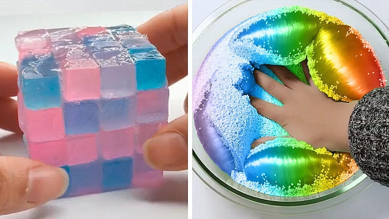 Relaxing Slime Compilation Asmr Oddly Satisfying Video 37 Youtube