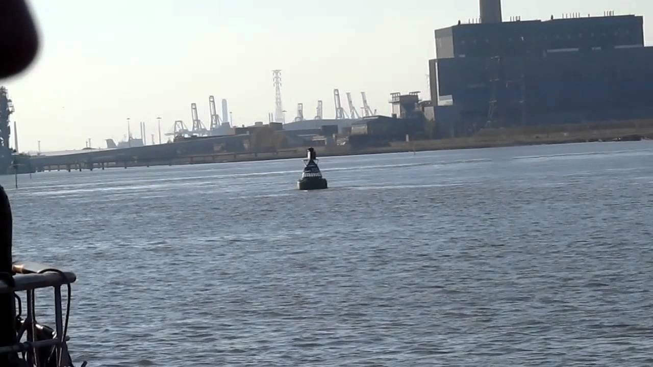 Sailing Past Coalhouse Point And Tilbury Docks In Essex Also Gravesend ...