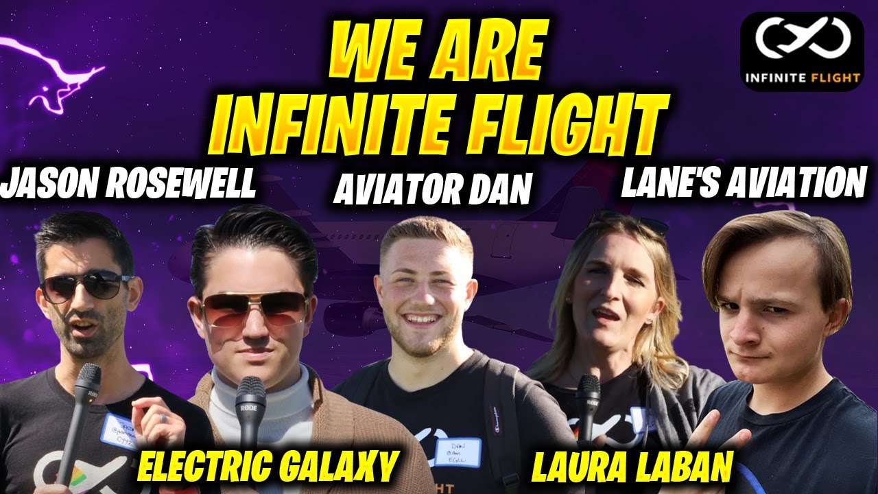 We Are Infinite Flight (ft. Aviator Dan, Infinite Flight, and others ...