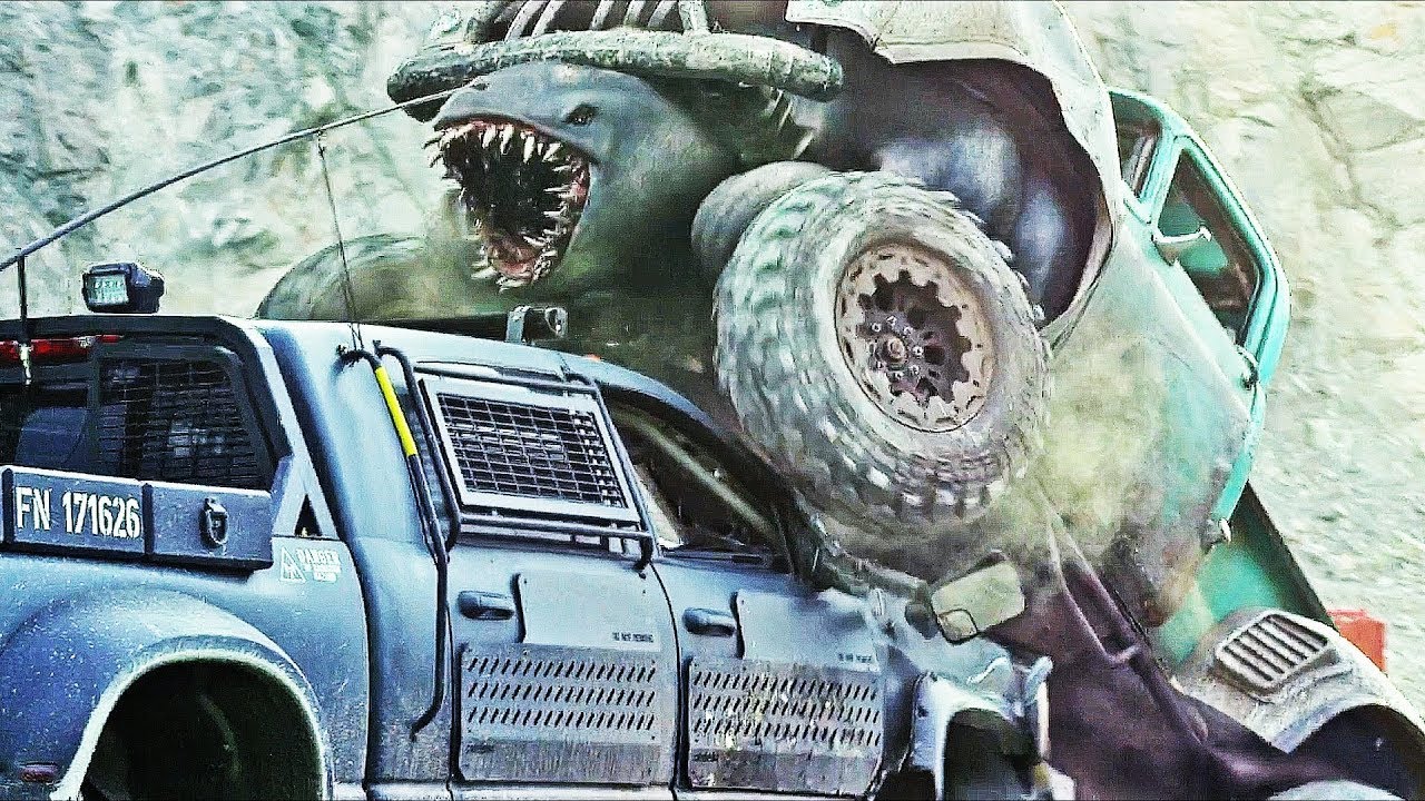 He Turned His Pickup Into A Living Weapon With A Giant Monster - YouTube