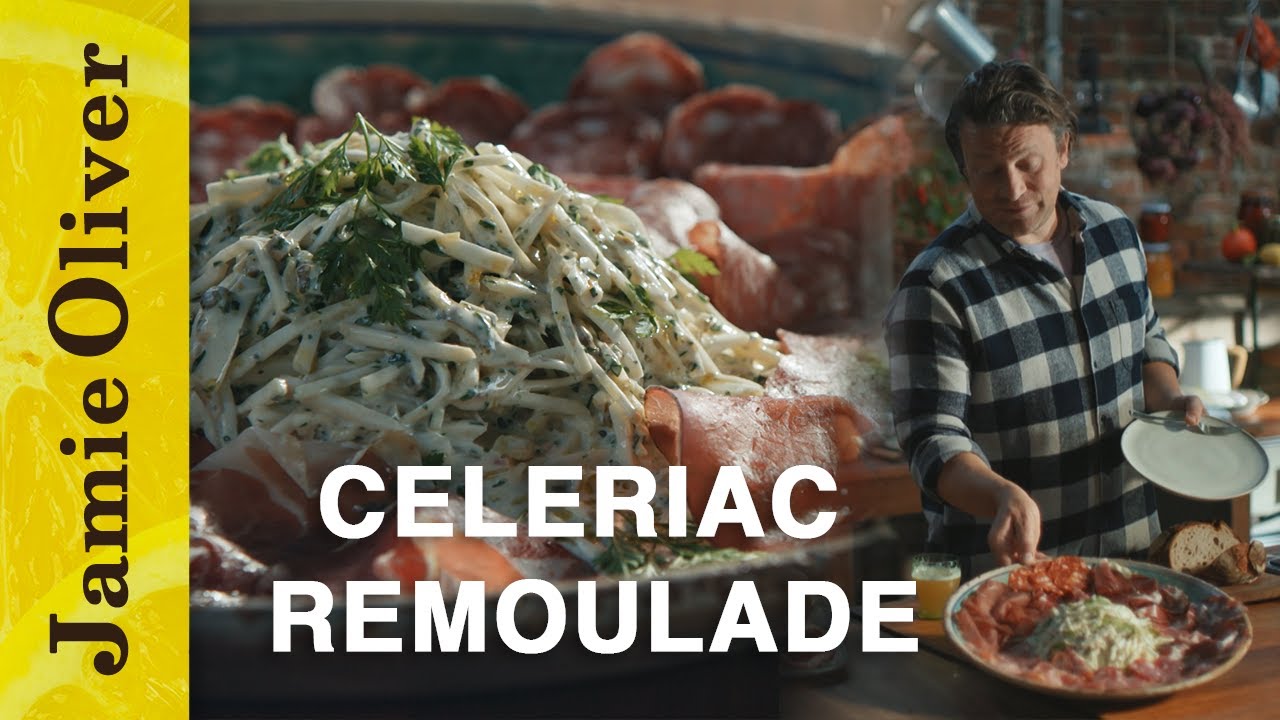Celeriac Remoulade | Jamie Cooks Autumn | Channel 4, Mondays, 8pm - YouTube