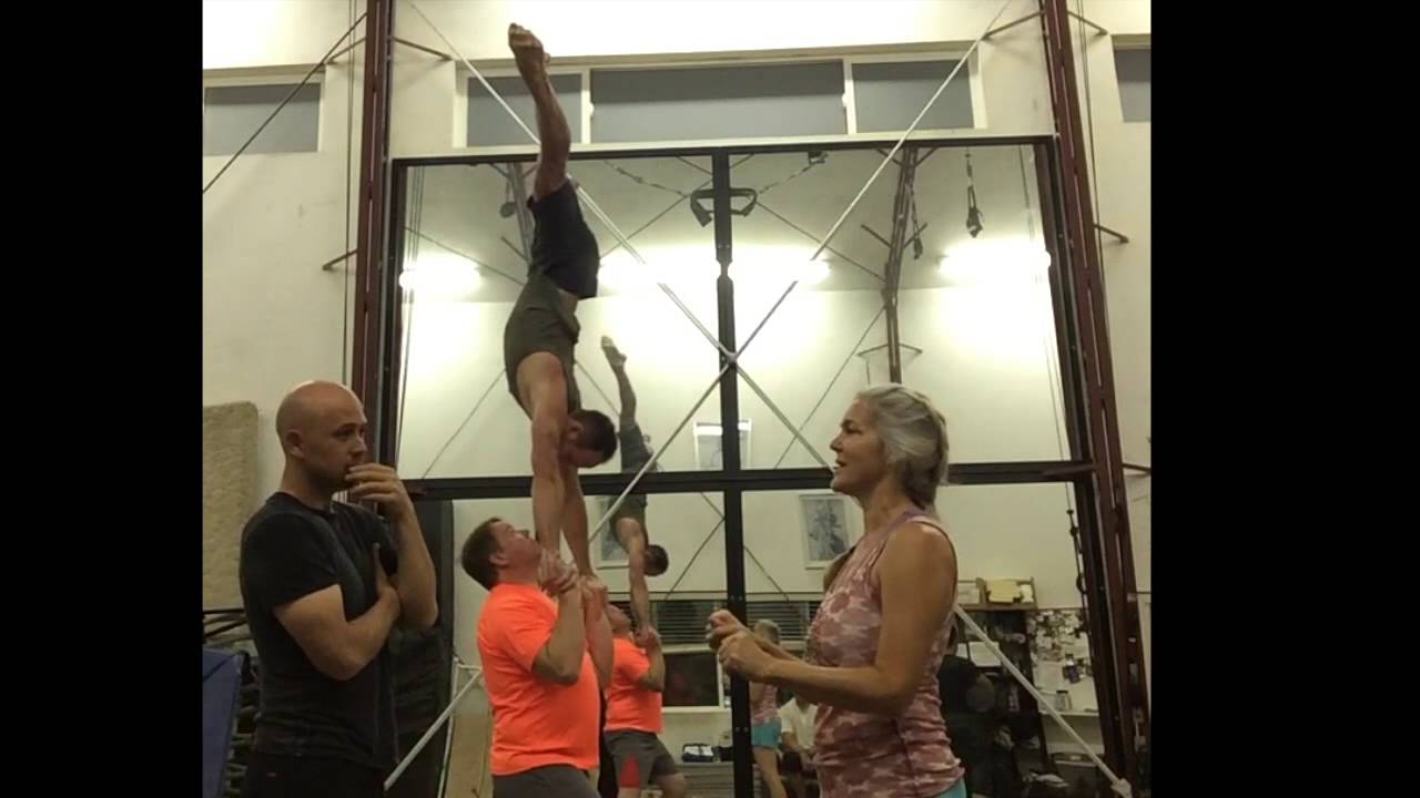 The Acrobatic Meditation Experience - Sports Acro In-locate Pike - YouTube