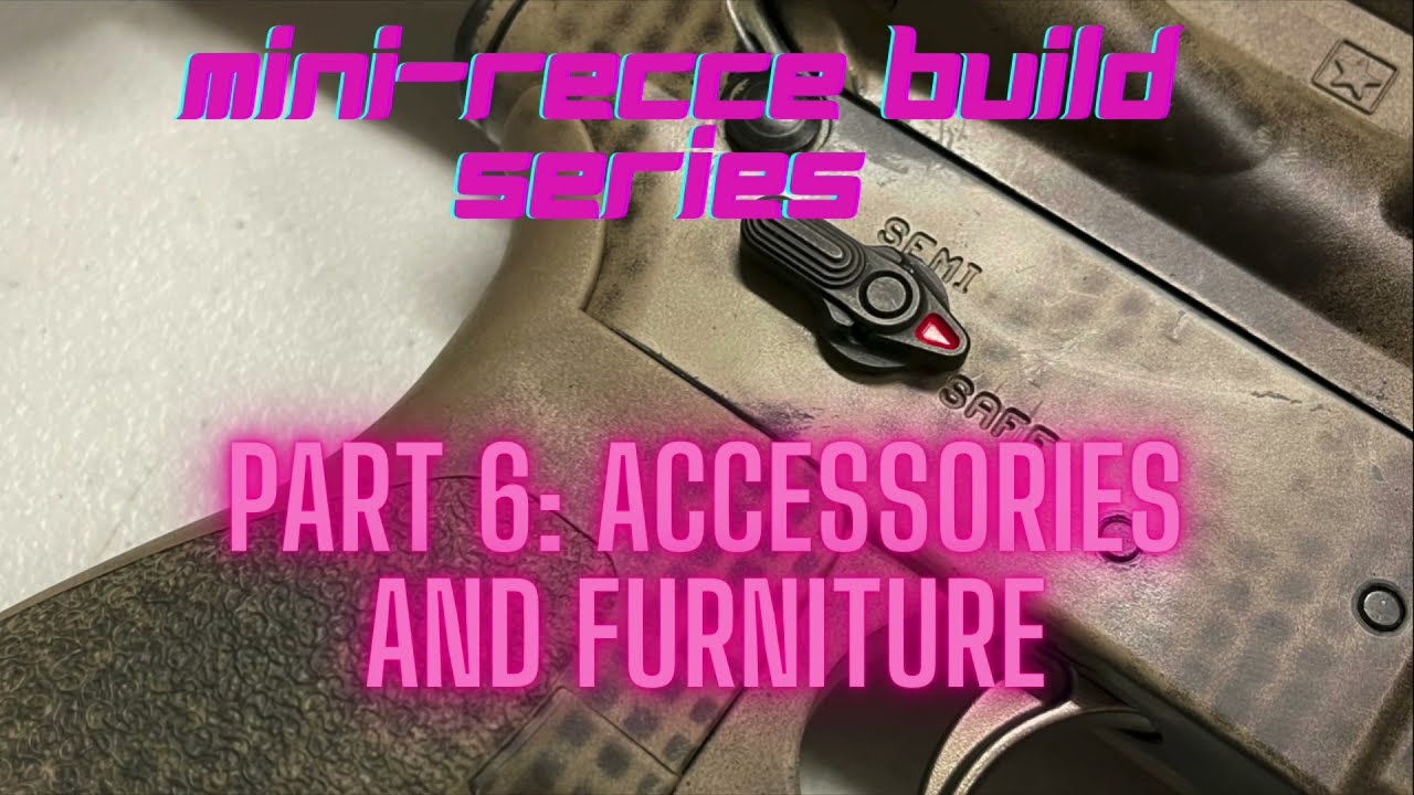 Mini-RECCE Build Series Part 6: Accessories and Furniture - YouTube