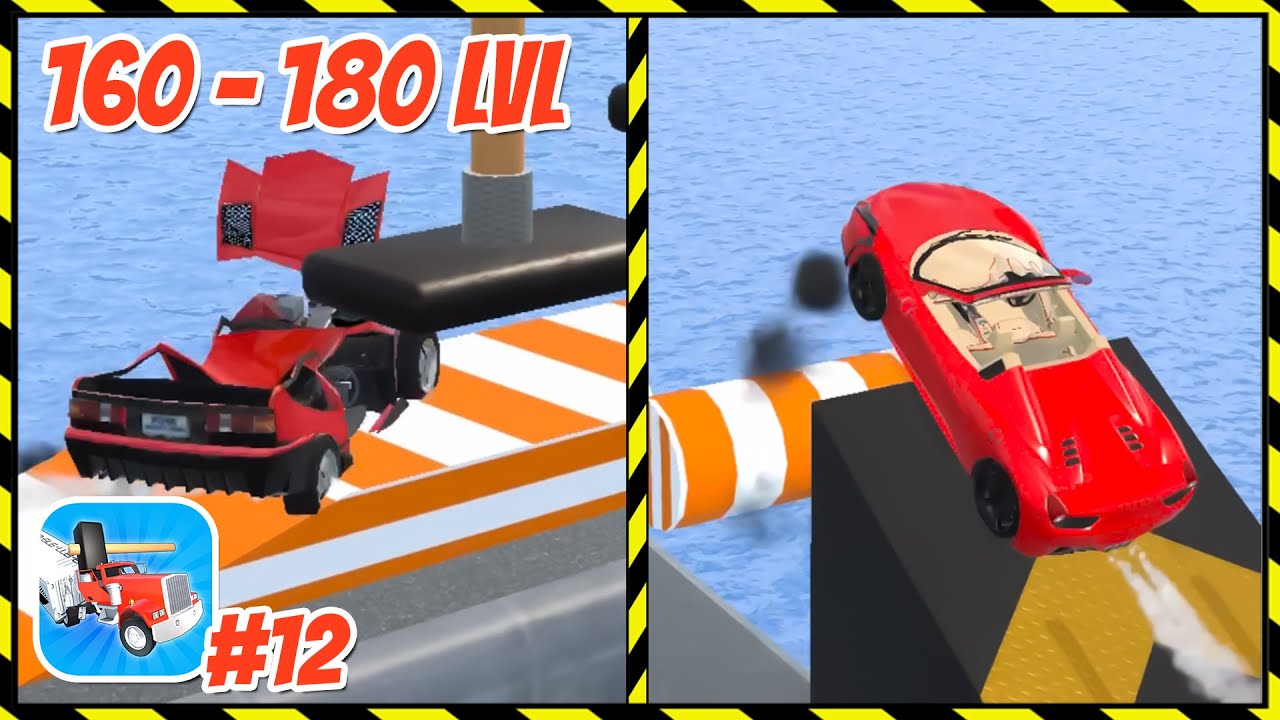 Cars for destroy | Crash Master 3D - level 160 to 180 | Gameplay #12 ...