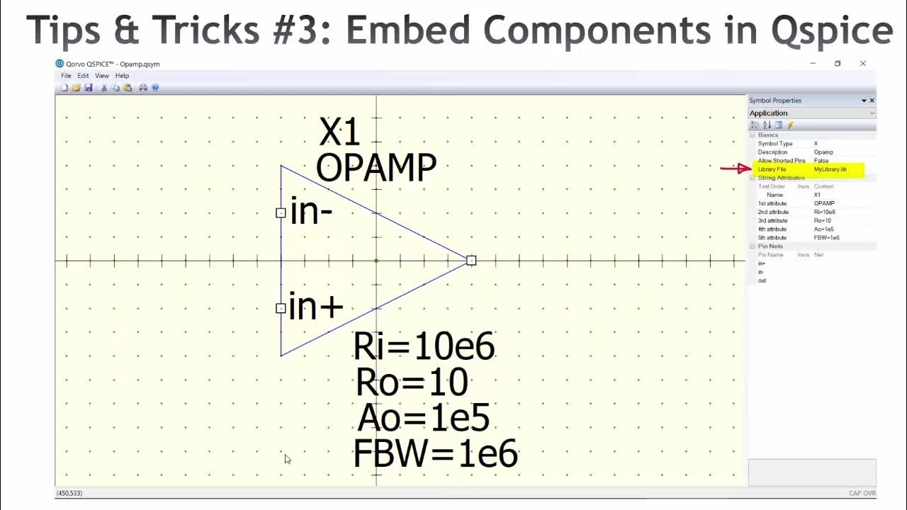 TT #3: How to Embed Components in Qspice - YouTube