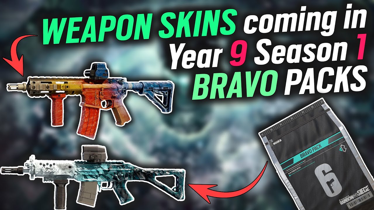 WEAPON SKINS Coming In BRAVO PACK COLLECTION of Year 9 Season 1 ...
