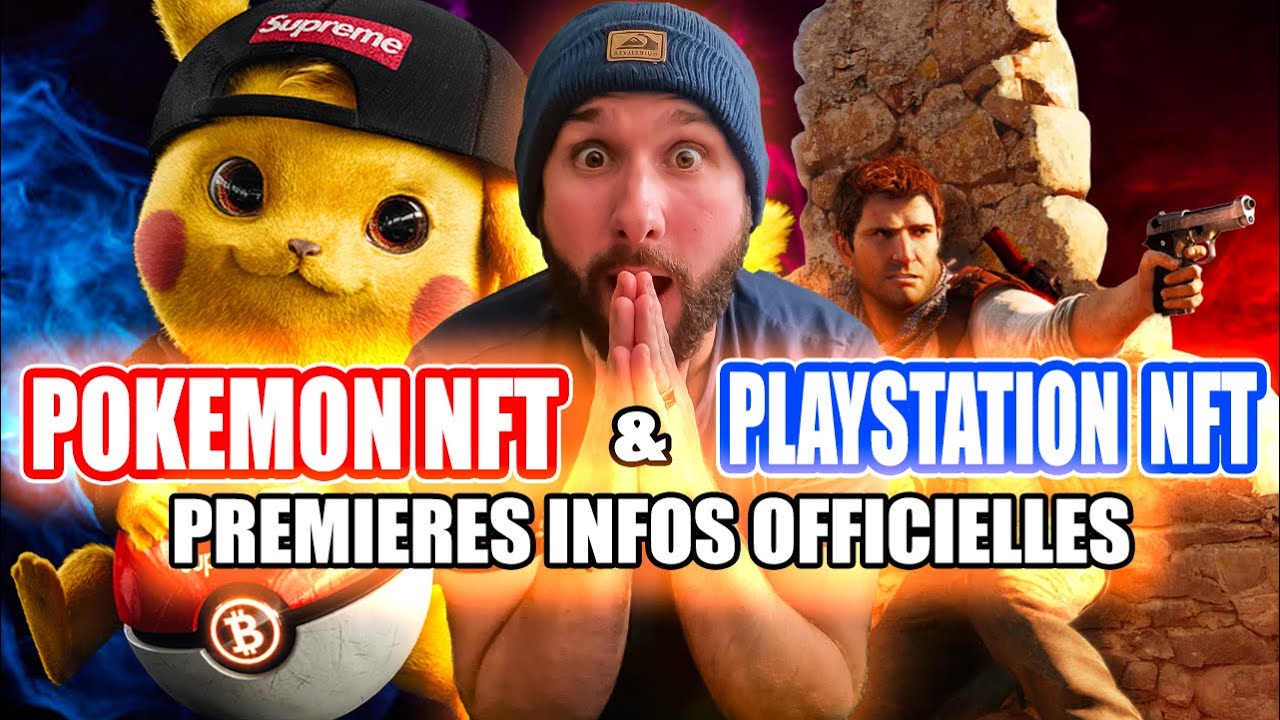 POKEMON & PLAYSTATION NFT 😱 PREMIERES INFOS OFFICIELLES 😱 - YouTube