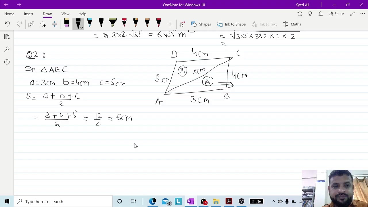 Heron's Formula - YouTube