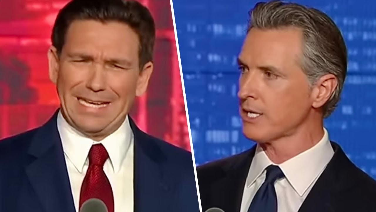 Newsom FINALLY Gives Ron DeSantis What He Deserves TO HIS FACE! - YouTube