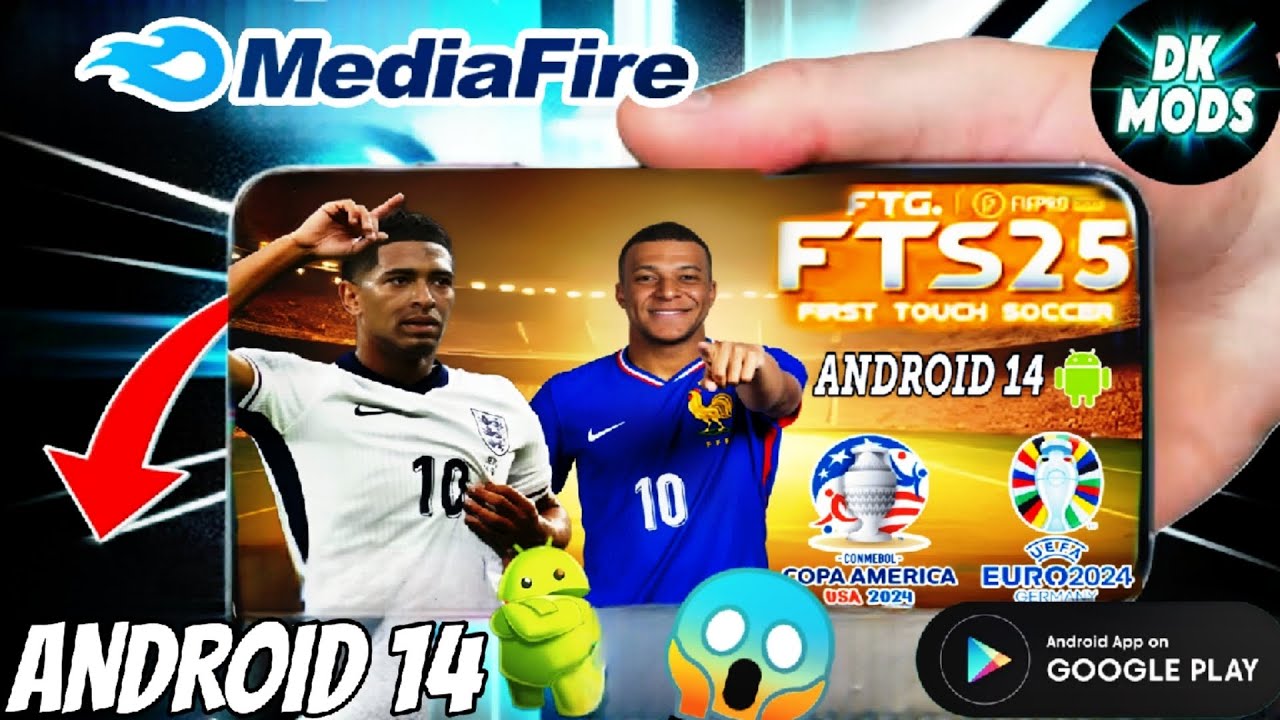 🚨SAIU!! O MELHOR MOD DA ATUALIDADE!! FTS 25 OFICIAL 100%ATUALIZADO ...