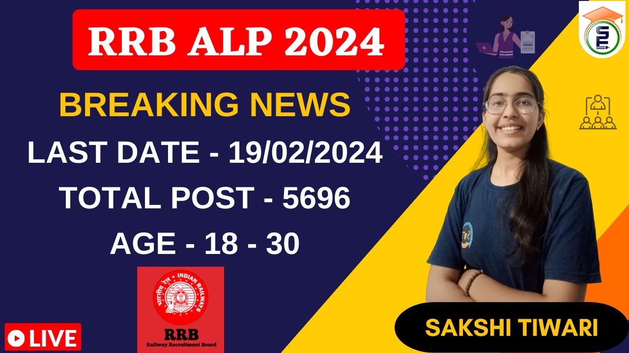 RRB ALP 2024 Official Notification | Railway ALP New Vacancy 2024 ...