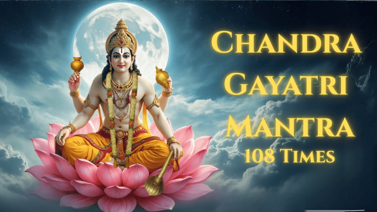 Chandra Gayatri Mantra | 108 Times | Chandra Mantra | Sharad Purnima ...