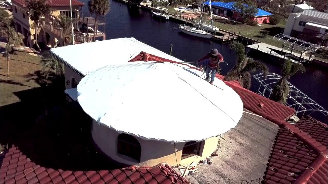 What Is Roof Shrink Wrap? - YouTube