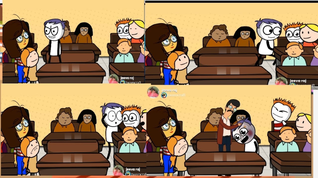 school life comedy cartoon comedy video @jeeva raj creations தமிழ் ...